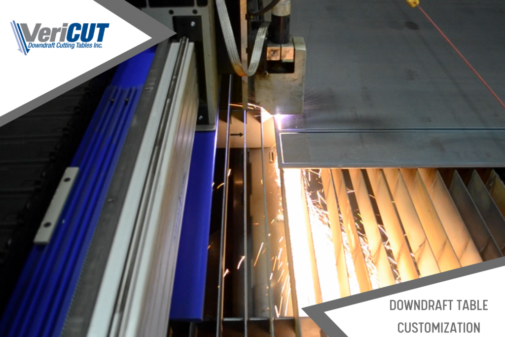 Downdraft Table Customization - VeriCUT